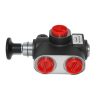 Manual Hydraulic Selector Valve, 3-Way, 2 Position, 31 GPM, #12 SAE Ports