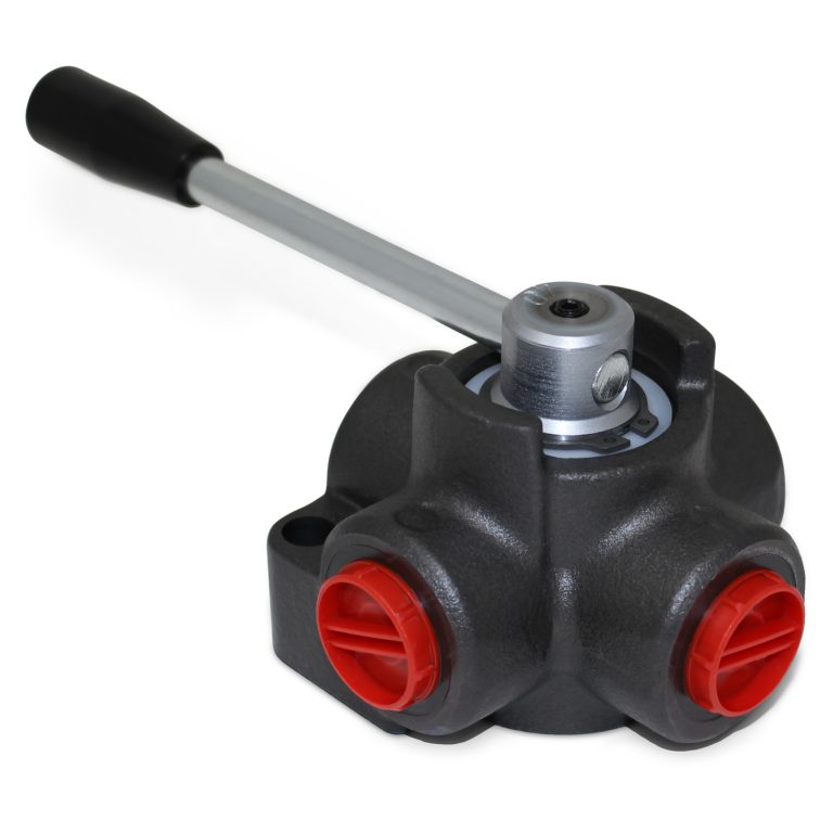 Hydraulic Rotary Diverter Valve, 4 Way, Closed Center, 24 GPM, #10 SAE ...