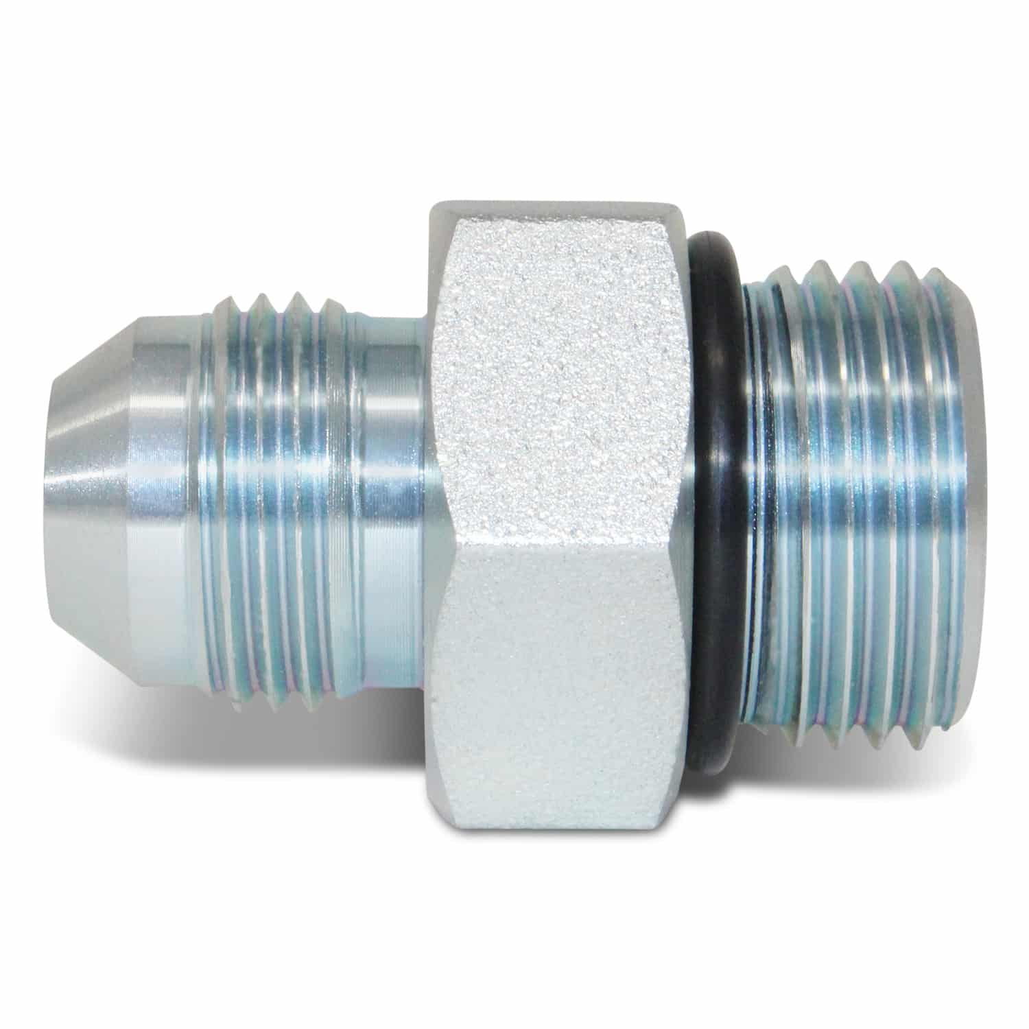 6400 06 04 3 8 MALE JIC X 1 4 MALE O RING BOSS HYDRAULIC FITTING