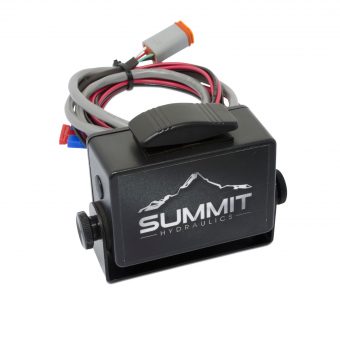 Momentary Switch Box Control For 2 Spool Monoblock Valves with DIN ...