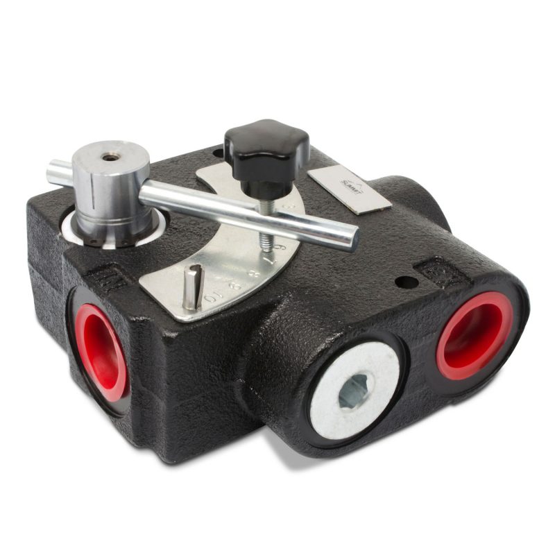 Hydraulic Adjustable Variable Flow Control Valve, 0-30 GPM, #12 SAE