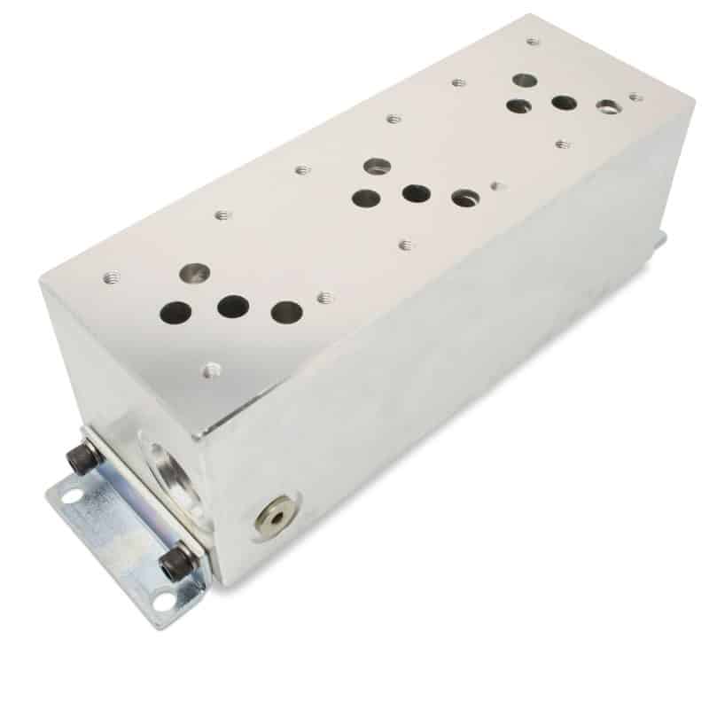 3 Valve Manifold Subplate, D05, Series, #12 SAE Ports