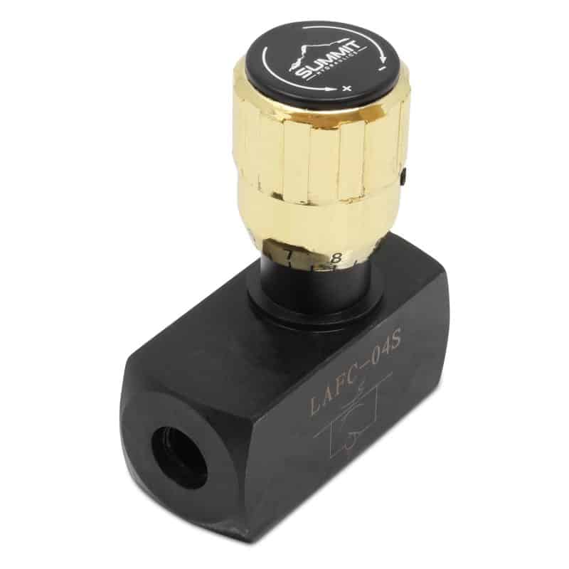 Adjustable Flow Valves - Summit Hydraulics