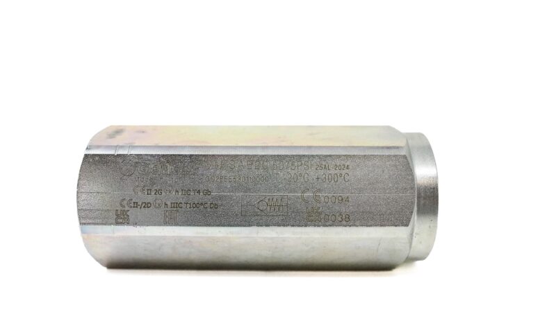 Gemels® Hydraulic Inline Check Valve, 53 GPM, 1 1/4" SAE Ports
