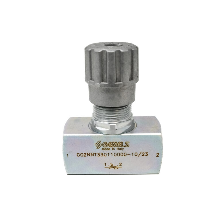 Gemels® Bi-Directional Flow Control Needle Valve, 3/8" NPT Ports