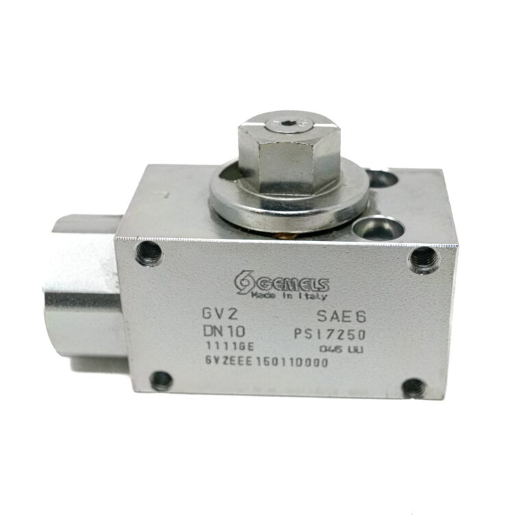 Gemels® 2 Way Excavator Series Ball Valve, Block Style, 3/8" SAE