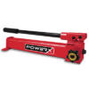 PowerX Hydraulic Hand Pump 10k PSI Single Action 46 in³ Oil
